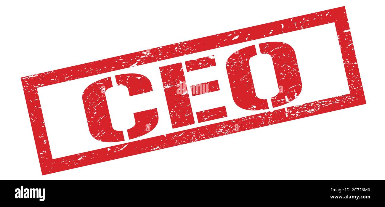 Ceo stamp hi-res stock photography and images - Alamy