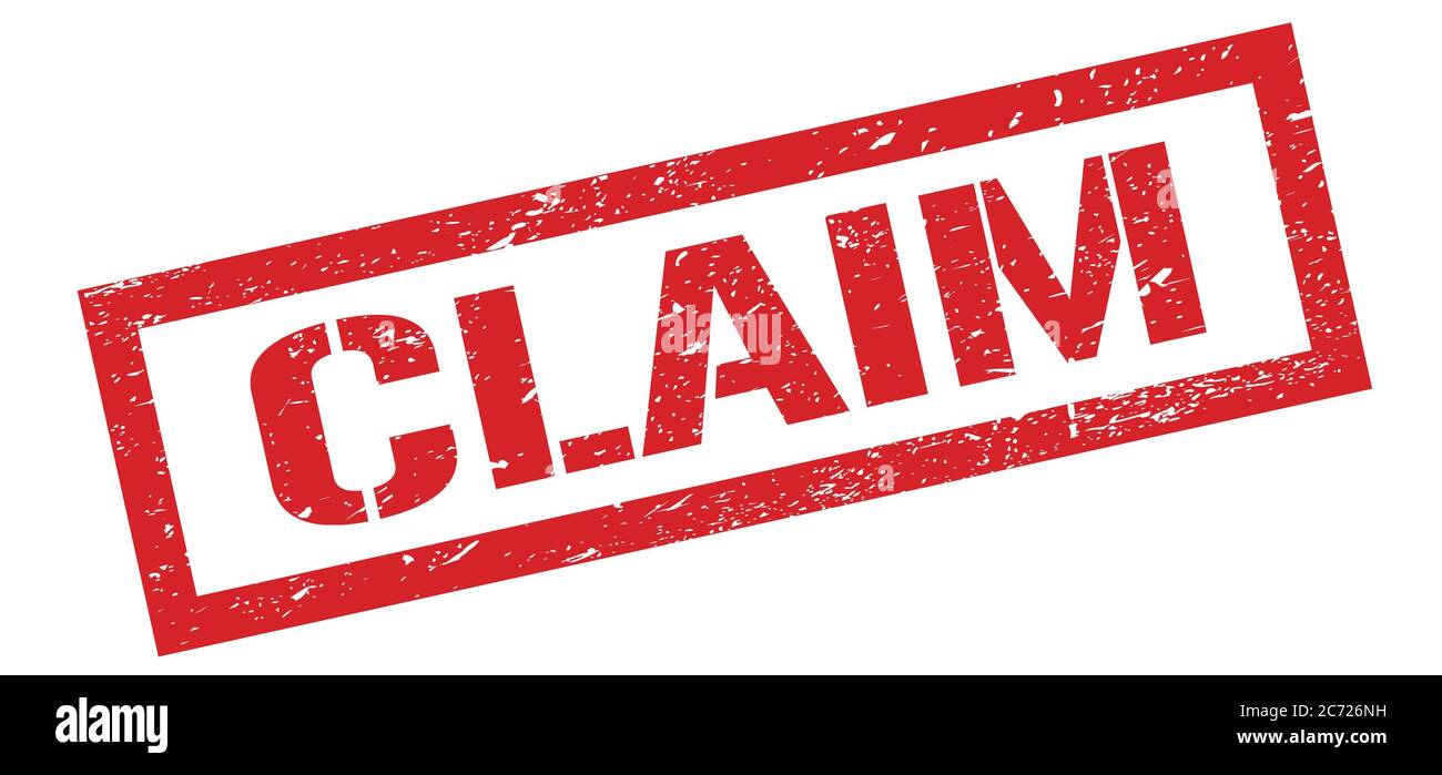 Claim Stamp High Resolution Stock Photography and Images - Alamy