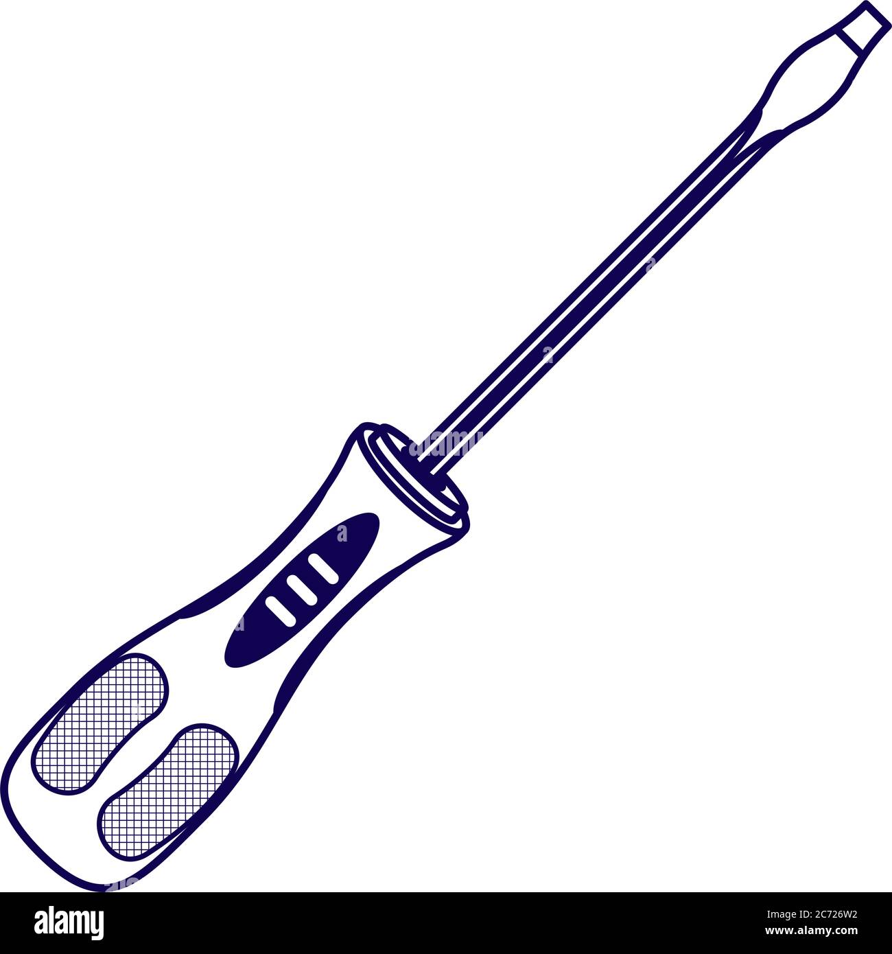 Standard screwdriver Stock Vector Images - Alamy