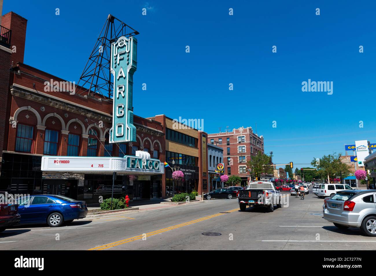 Fargo north dakota broadway hi-res stock photography and images - Alamy
