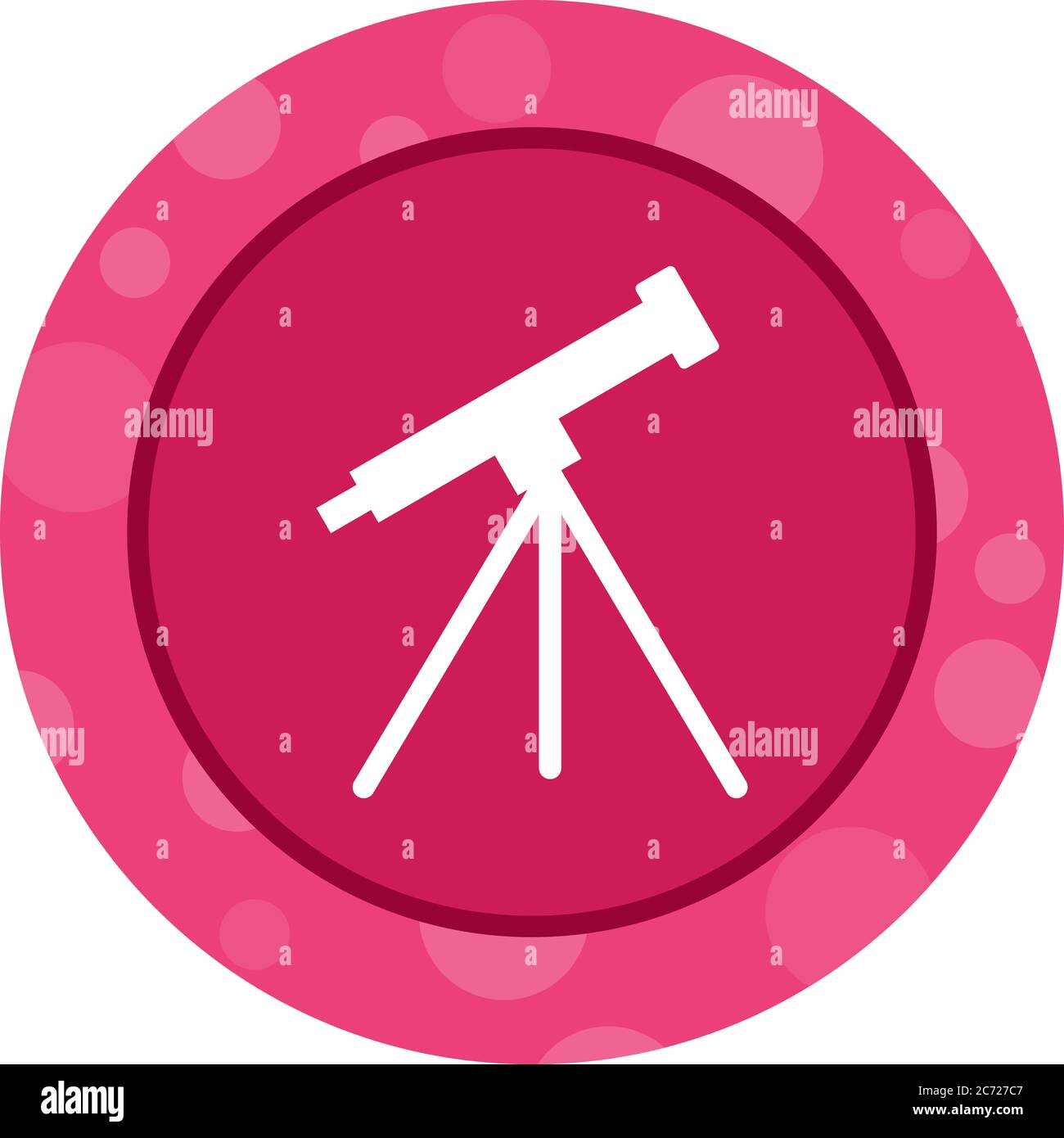 Reflecting telescope Stock Vector Images - Alamy