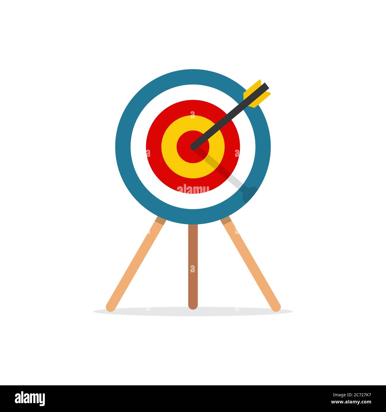 Bullseye target Stock Vector Images - Alamy