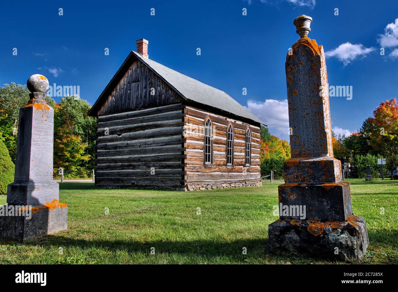 Tombstone and graves in an ancient church graveyard Stock Photo - Alamy