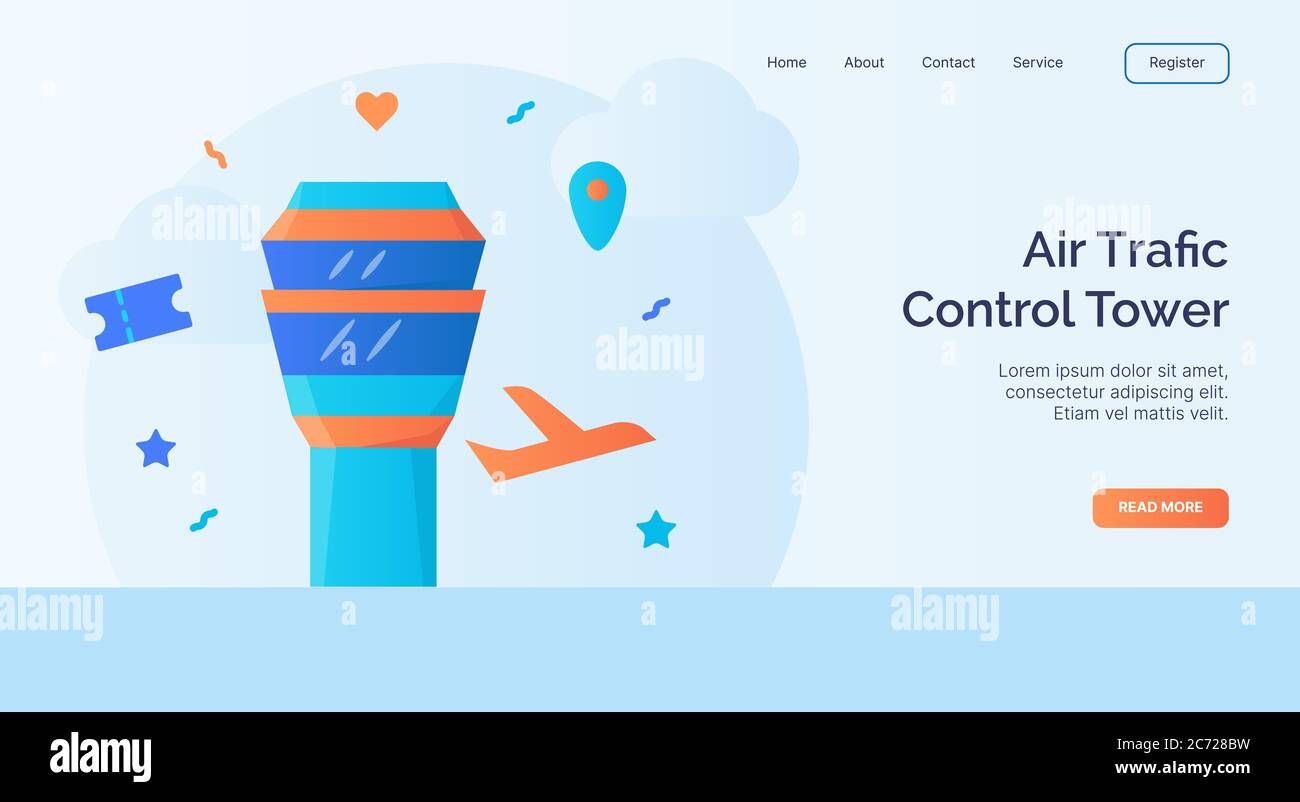 Air traffic controller cartoon hi-res stock photography and images - Alamy