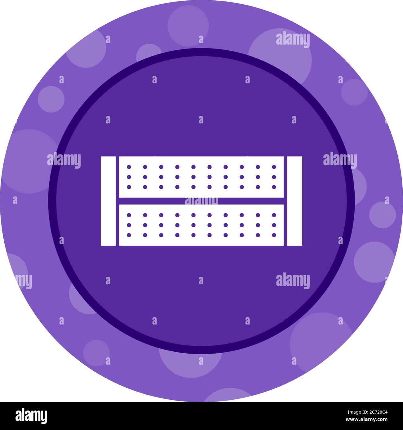 Unique LED Light Vector Glyph Icon Stock Vector Image & Art - Alamy