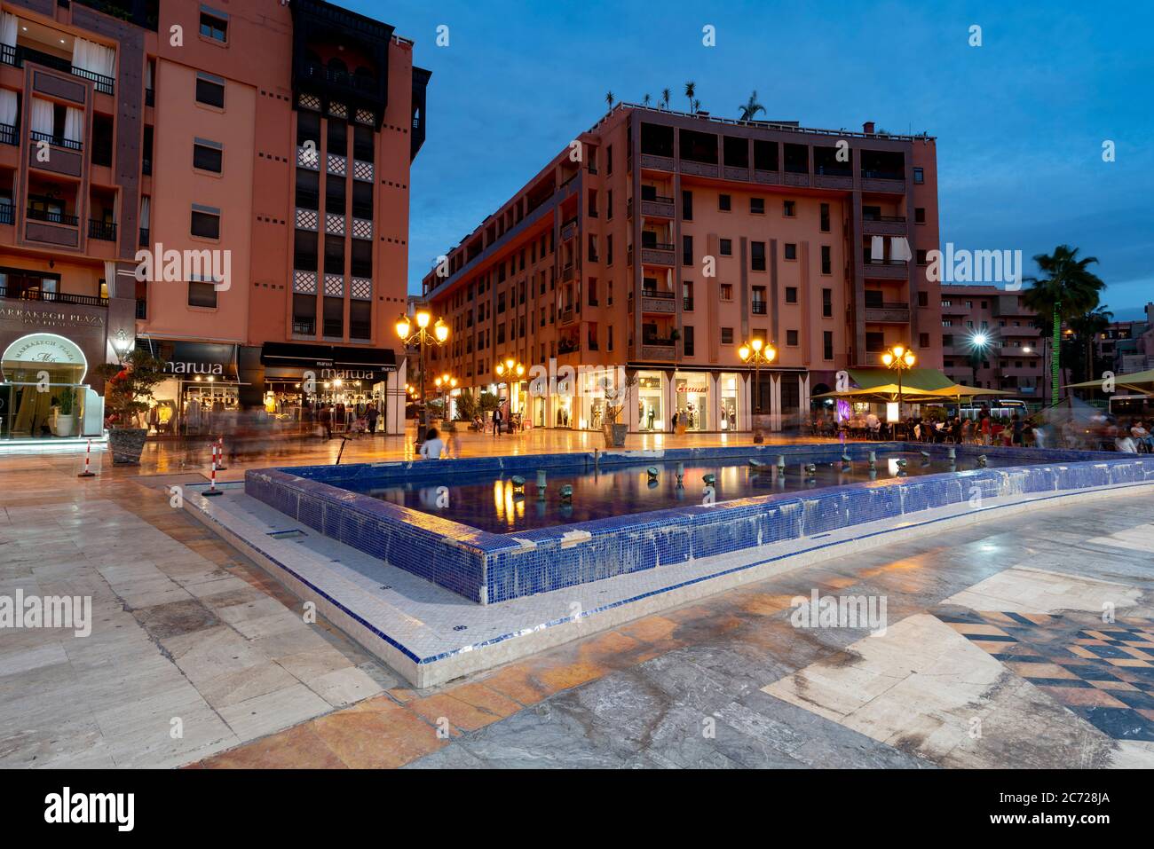 Gueliz modern marrakesh hi-res stock photography and images - Alamy