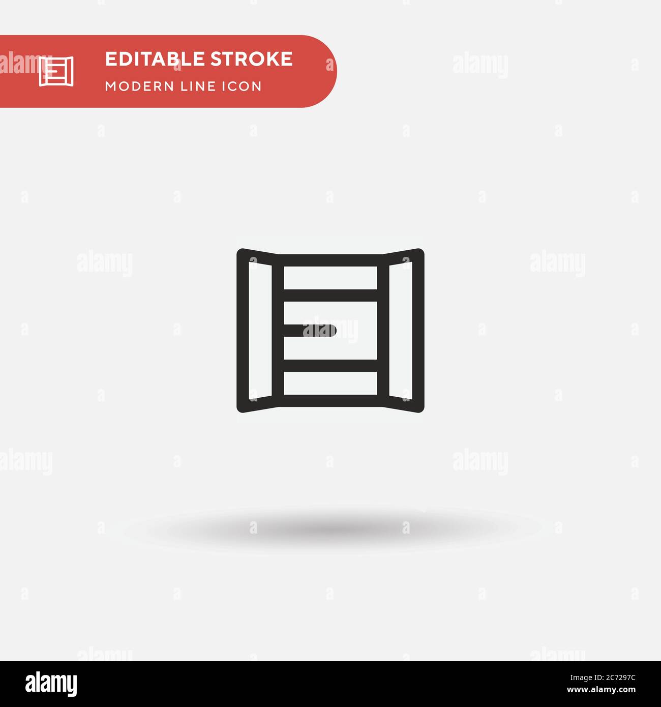 Cleaner Simple vector icon. Illustration symbol design template for web ...