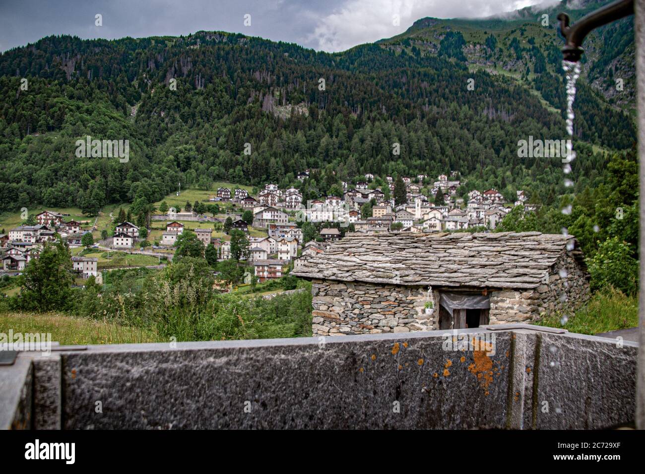 Village campodolcino hi-res stock photography and images - Alamy