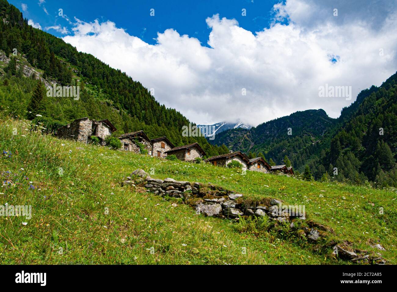 Village campodolcino hi-res stock photography and images - Alamy
