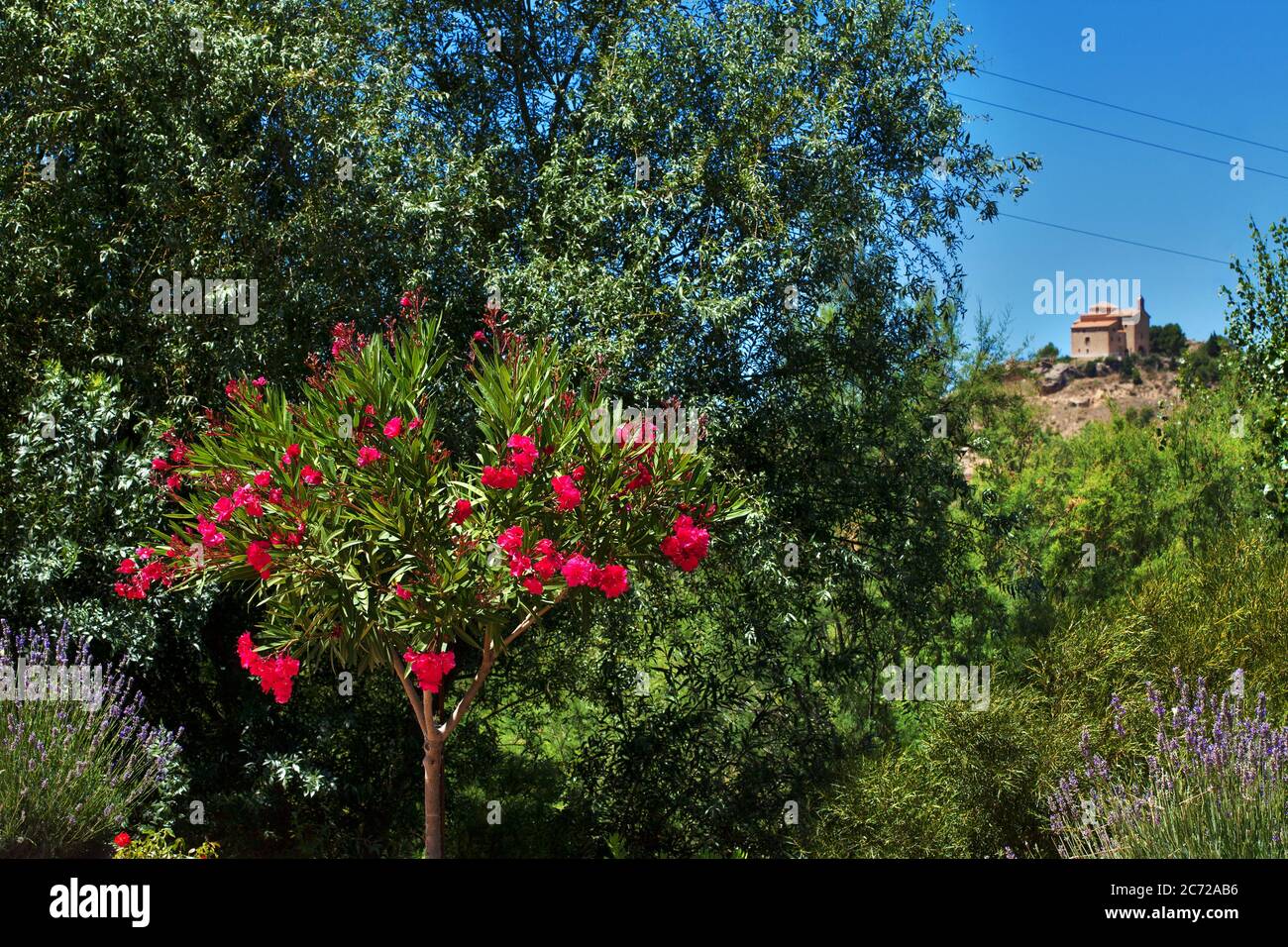 The church, Maella, Spain Stock Photo - Alamy
