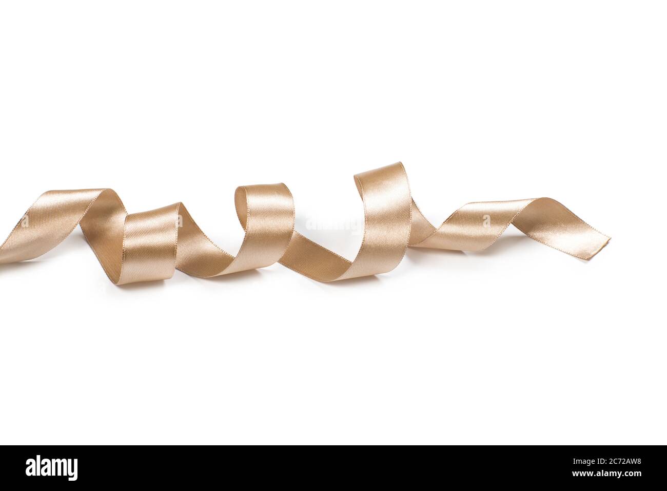 satin ribbon isolated on white background Stock Photo - Alamy