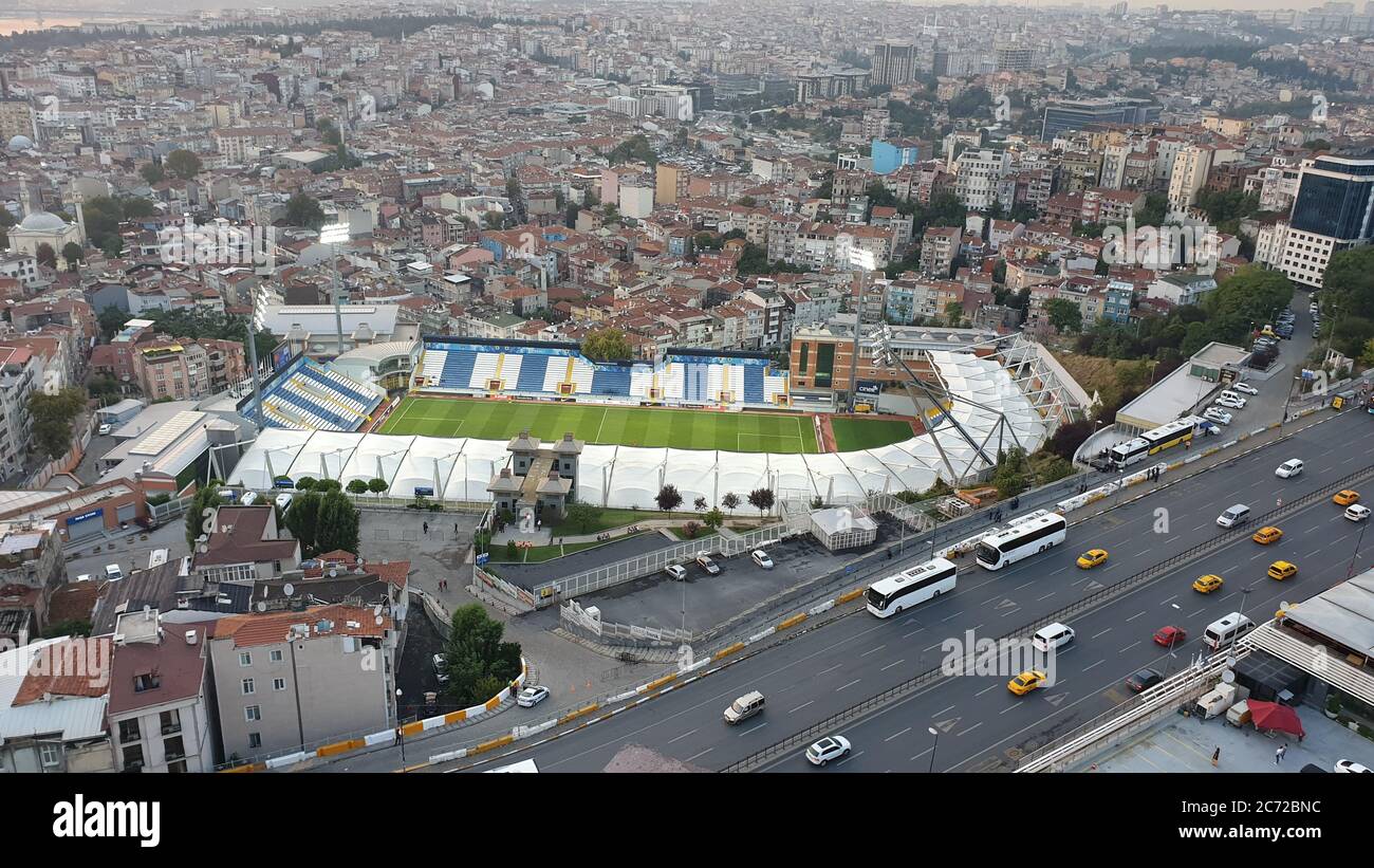 istanbul, Turkey - September 2018: Aereal view of Recep Tayyip Erdogan ...