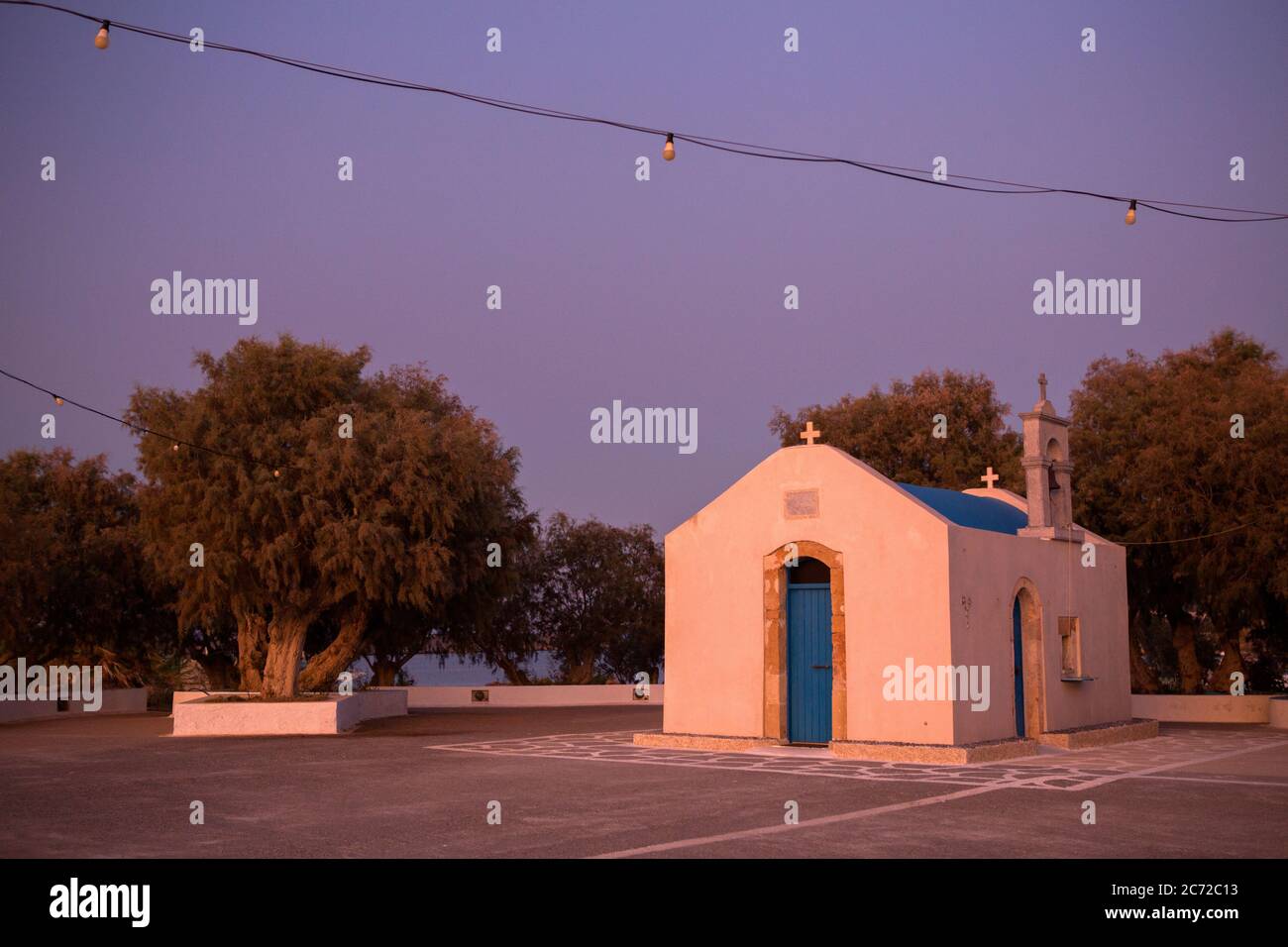 Church of the Holy Spirit at Malia Stock Photo - Alamy