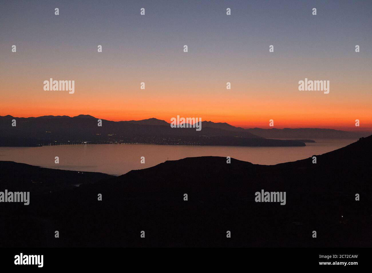 Crete silhouette hi-res stock photography and images - Alamy