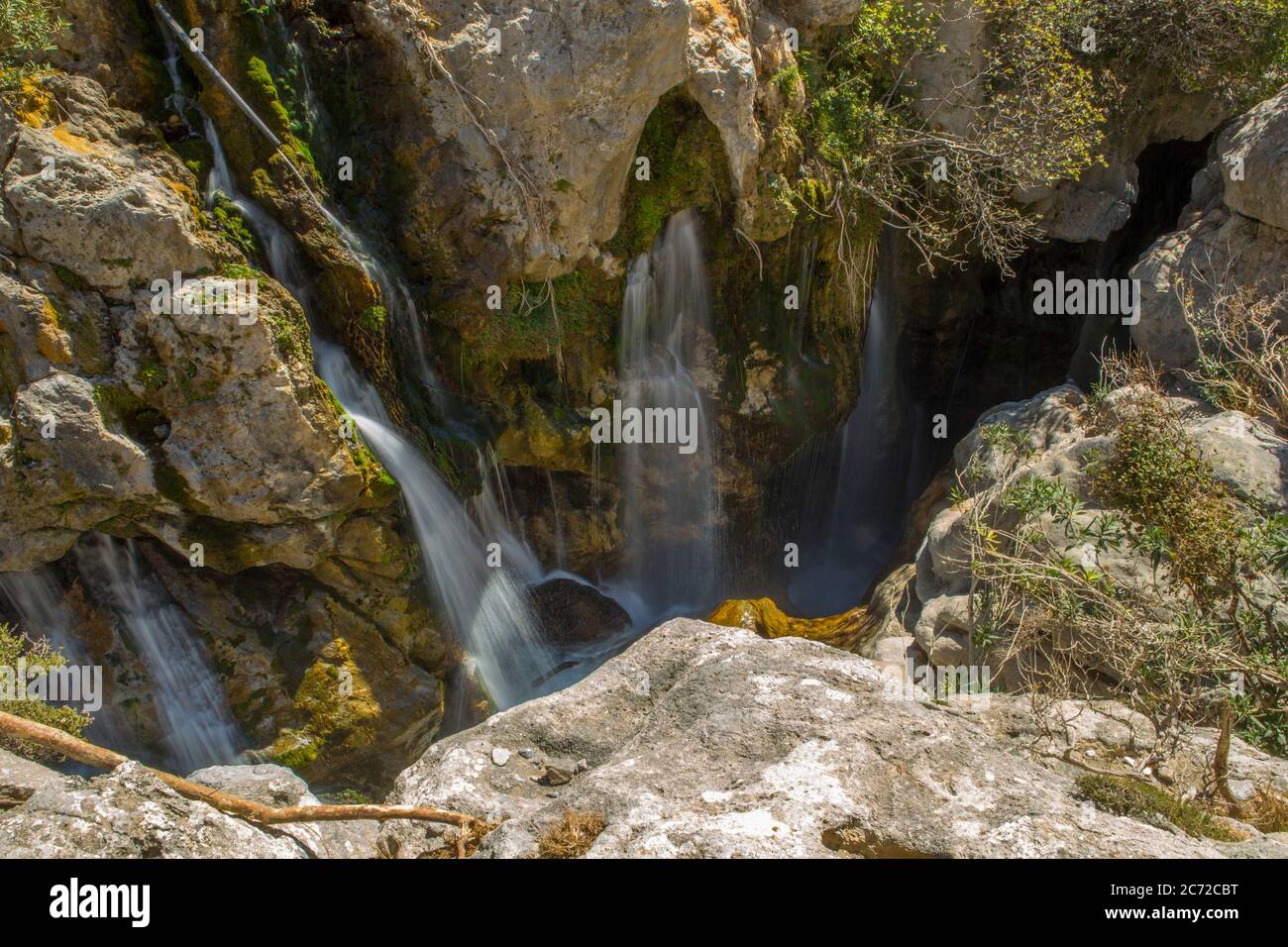 Small canyon waterfalls hi-res stock photography and images - Alamy