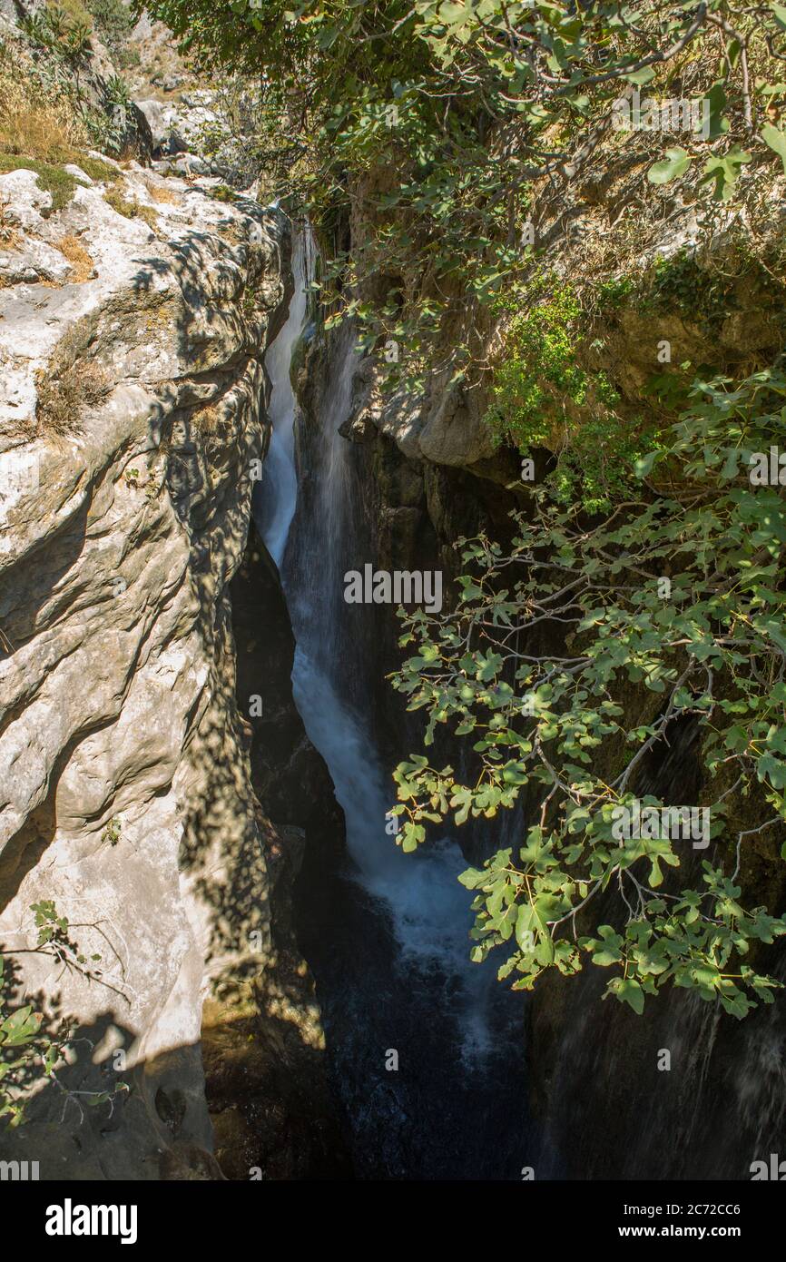 Small canyon waterfalls hi-res stock photography and images - Alamy