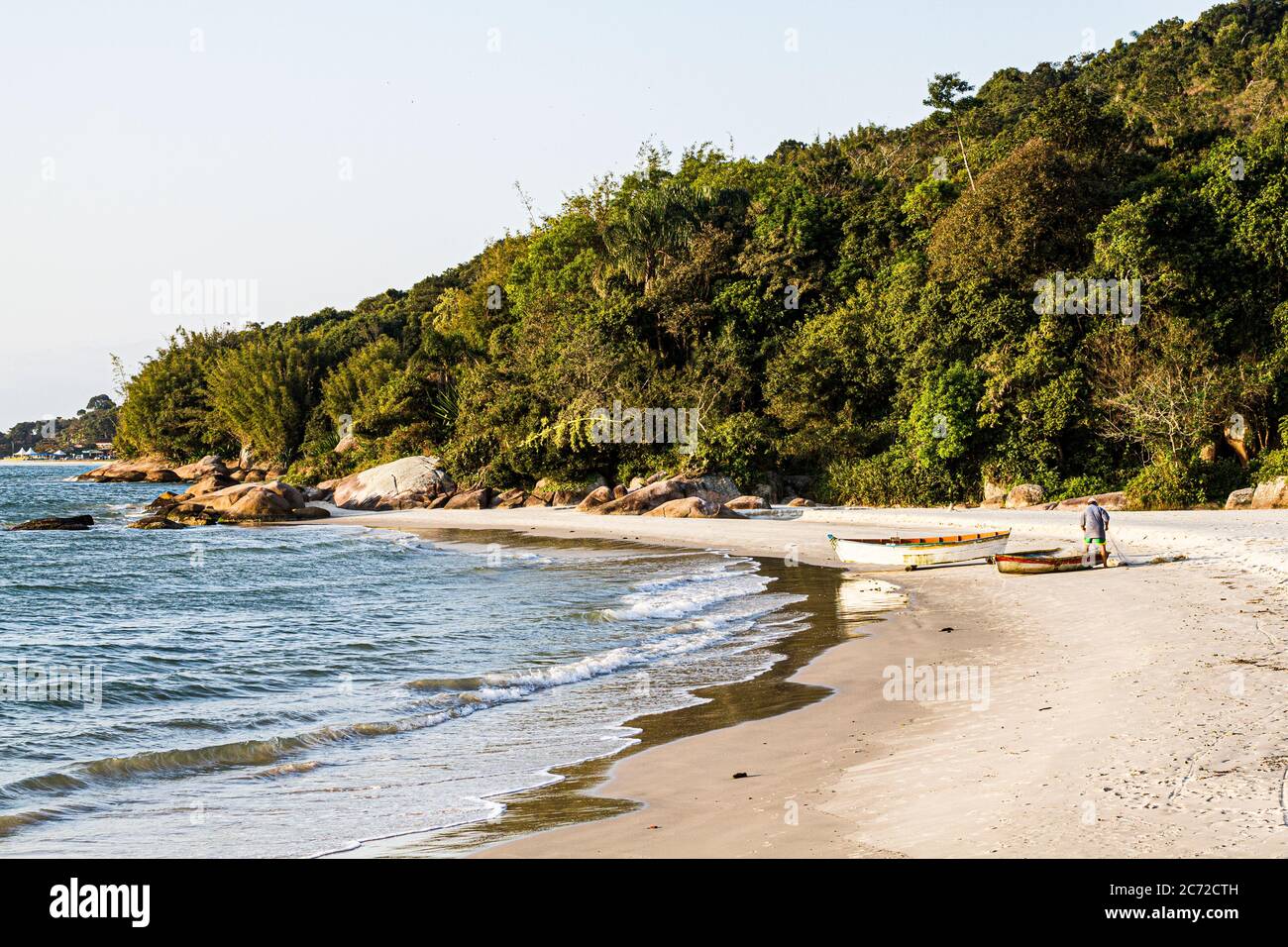 Daniela Beach. Florianopolis, Santa Catarina, Brazil Stock Photo - Alamy