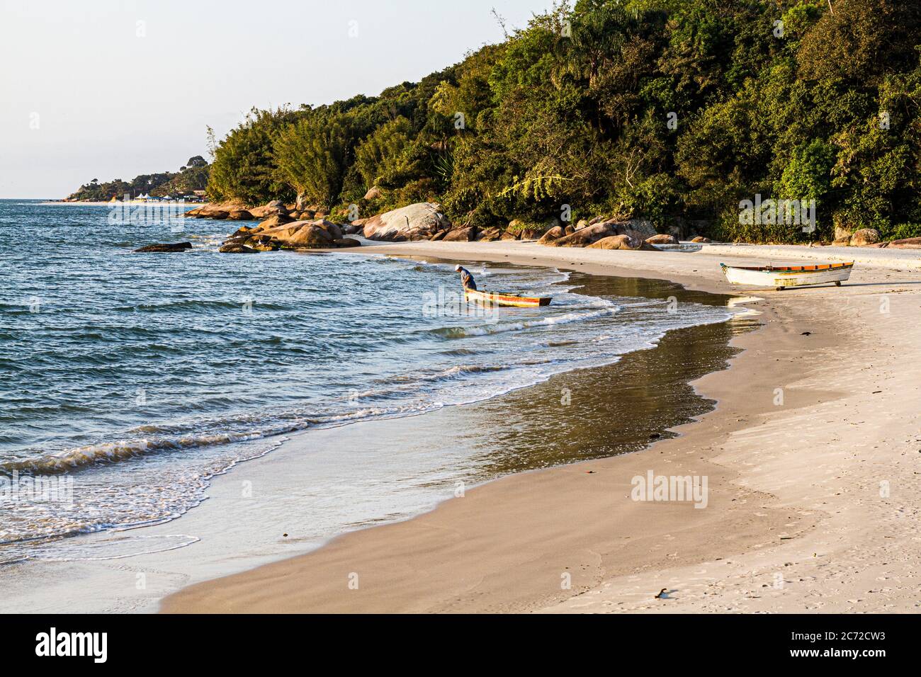 Daniela Beach. Florianopolis, Santa Catarina, Brazil Stock Photo - Alamy