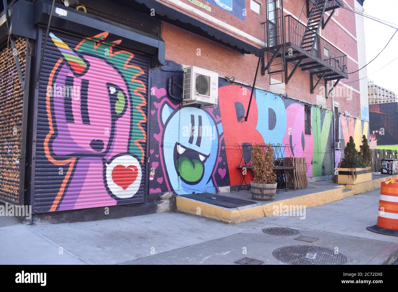 Bushwick brooklyn graffiti hi-res stock photography and images - Alamy