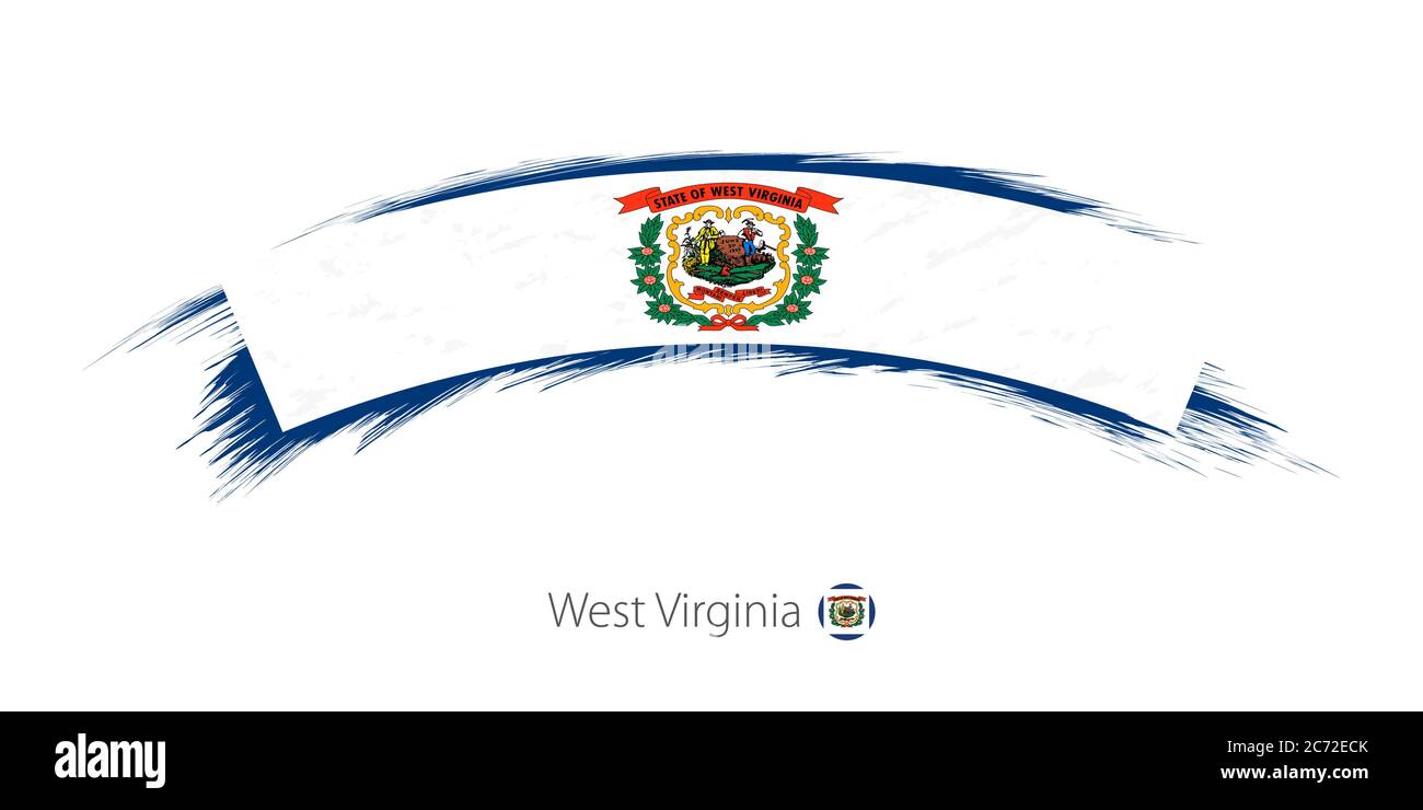West virginia state flag in Stock Vector Images - Alamy