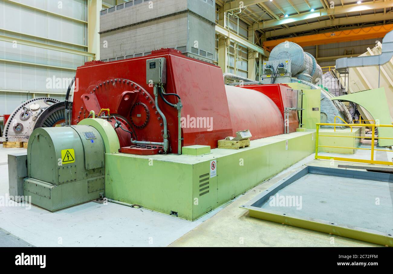 Combined cycle gas turbine plant hi-res stock photography and images ...