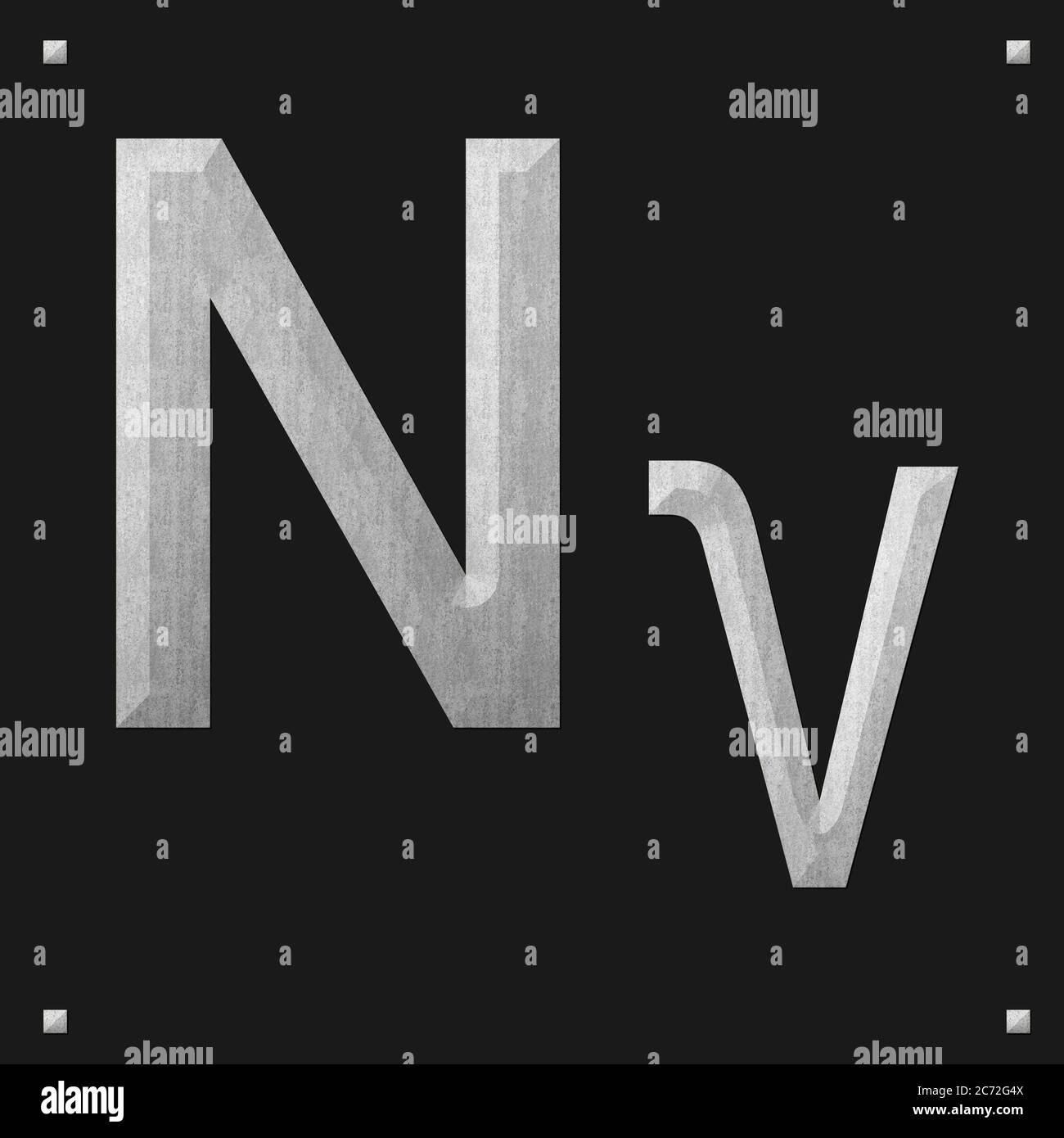 3d stone greek alphabet hi-res stock photography and images - Alamy