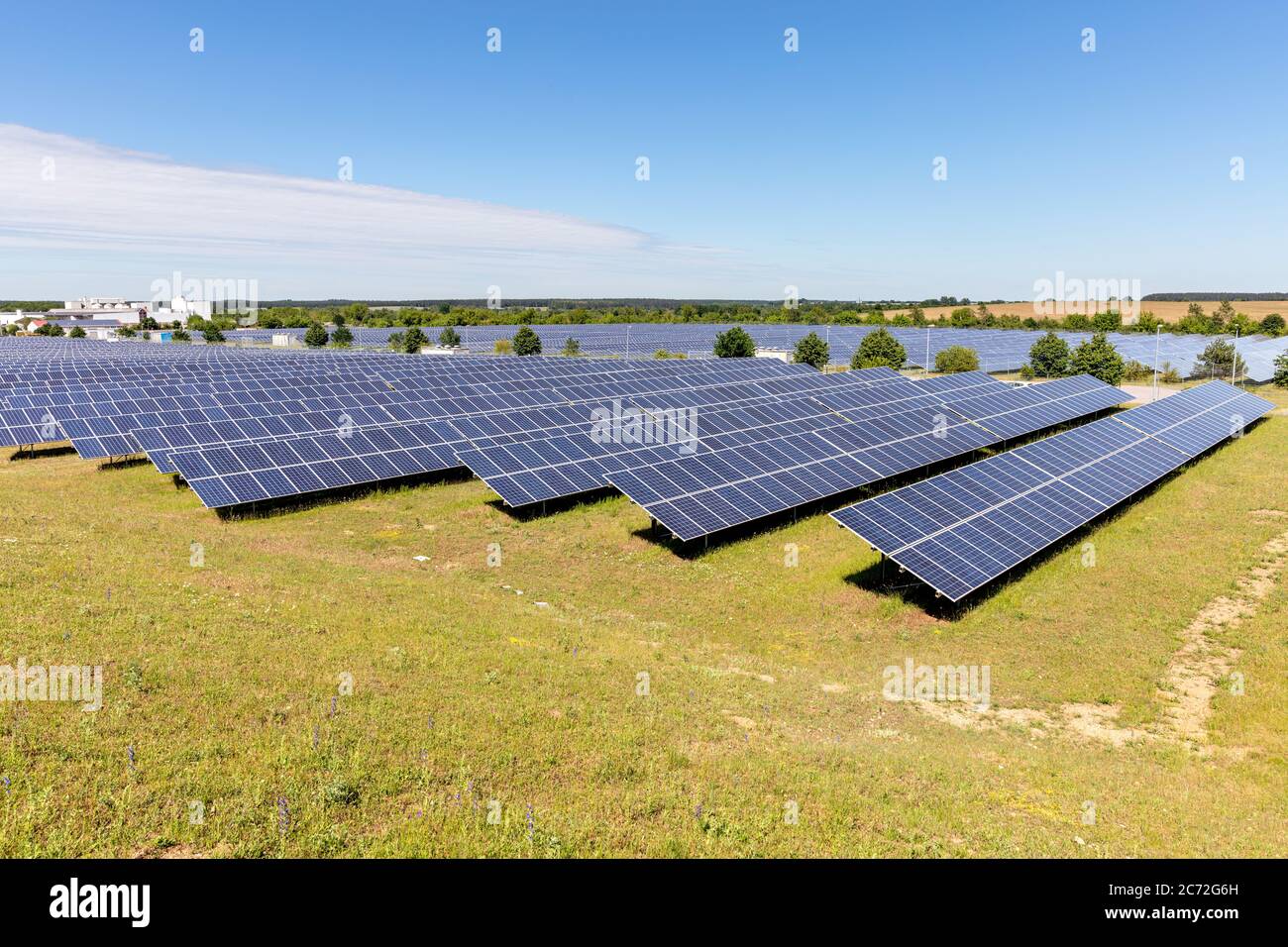 Ground mounted solar panels hi-res stock photography and images - Alamy