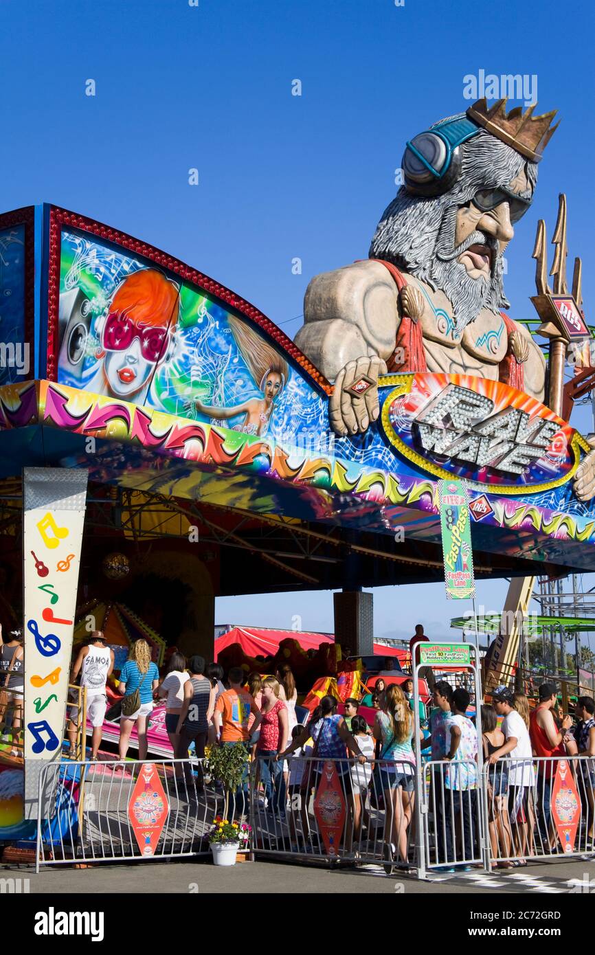 Ride at the Orange County Fair, Costa Mesa City,Orange County ...