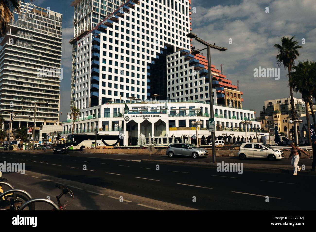 Opera Herbert Samuel, city of Tel Aviv Israel Stock Photo - Alamy