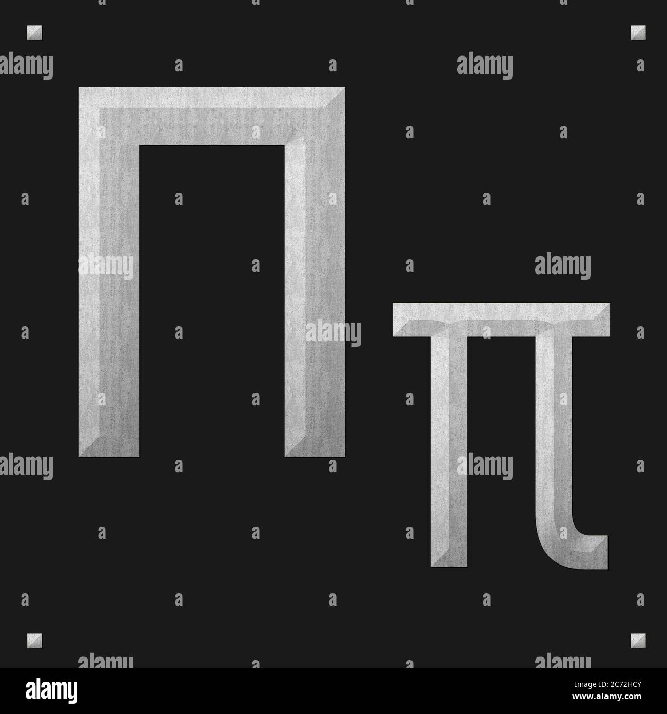 Greek alphabet stone texture education, pi Stock Photo - Alamy