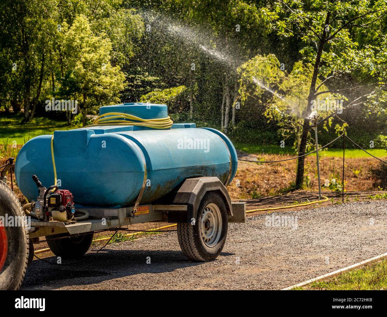 Water bowser hi-res stock photography and images - Alamy