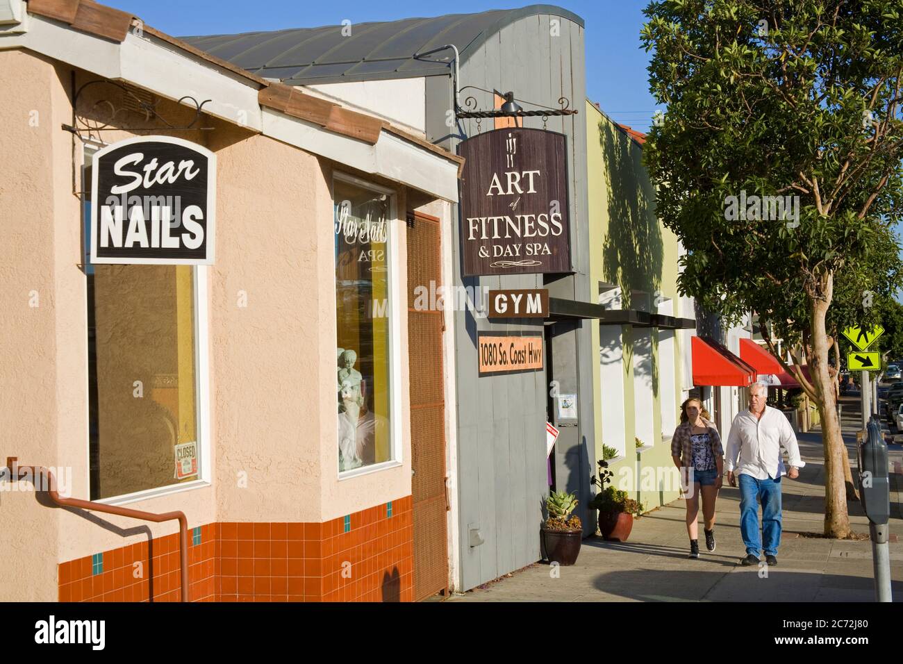 Downtown laguna beach hi-res stock photography and images - Alamy