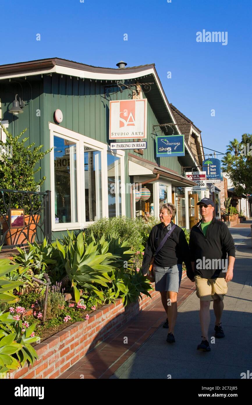 Downtown laguna beach hi-res stock photography and images - Alamy