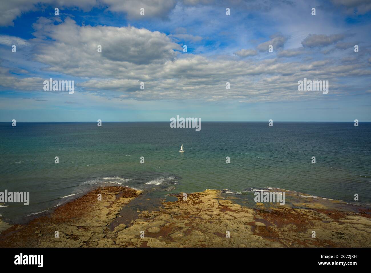 Ravenscar Beach North Yorkshire Moors High Resolution Stock Photography ...
