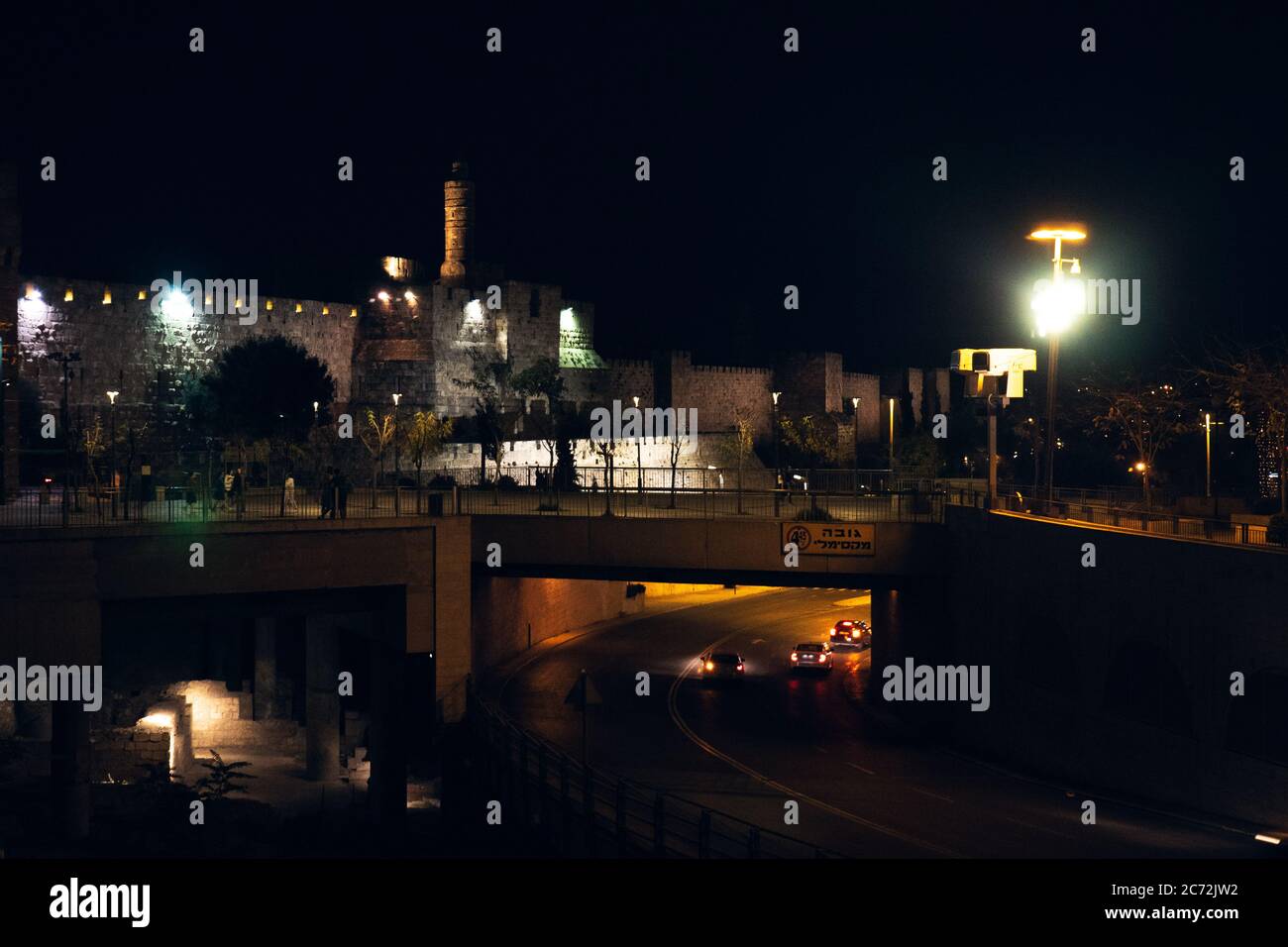 Night photography jerusalem hi-res stock photography and images - Alamy