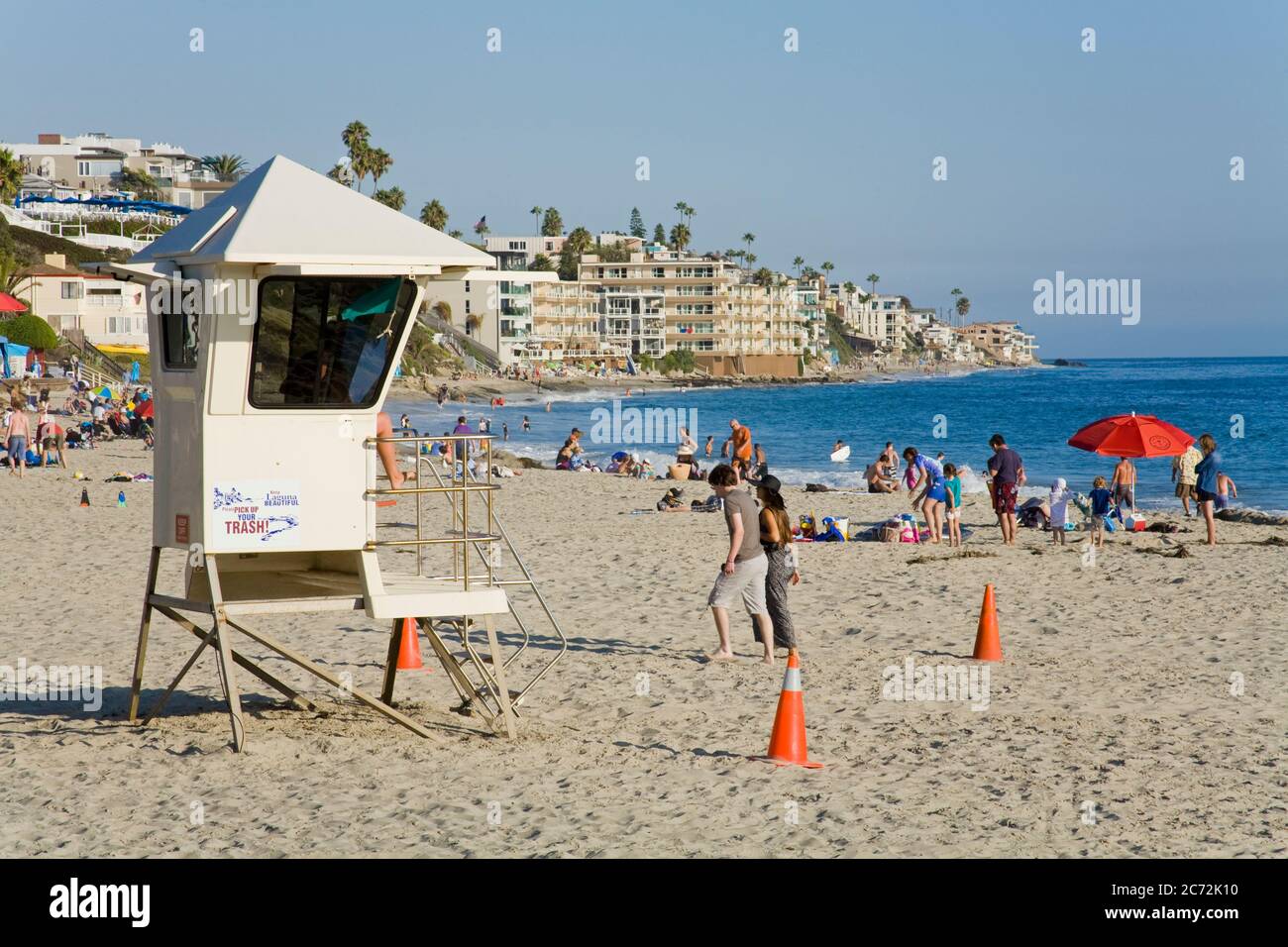 Laguna beach lifeguard tower hi-res stock photography and images - Alamy