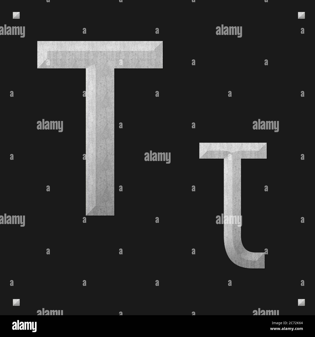 Greek alphabet stone texture education, Taf Stock Photo - Alamy