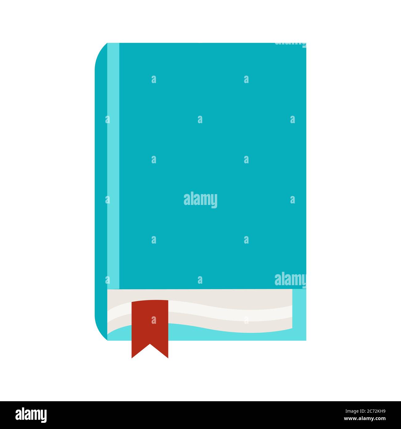 Stylized illustration of closed book Stock Vector Image & Art - Alamy