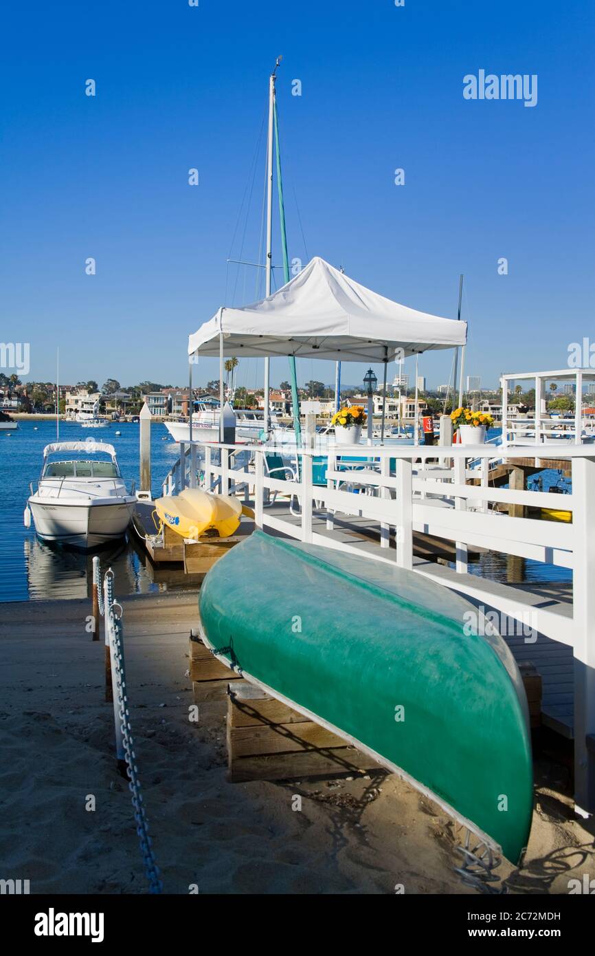 Pier on Balboa Peninsula, City of Newport Beach,Orange County ...