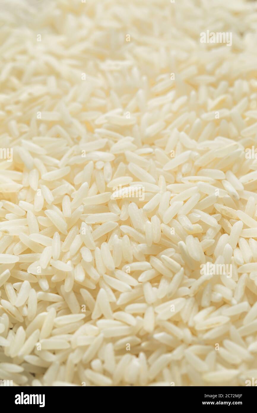 Organic long grain white rice hi-res stock photography and images - Alamy