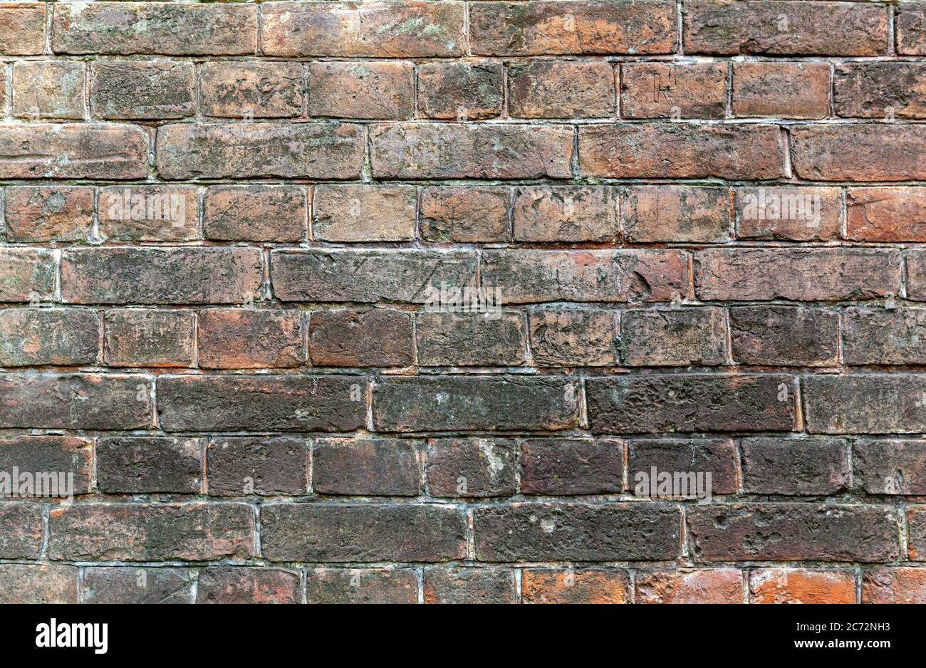Close up of old damaged brick wall Stock Photo - Alamy