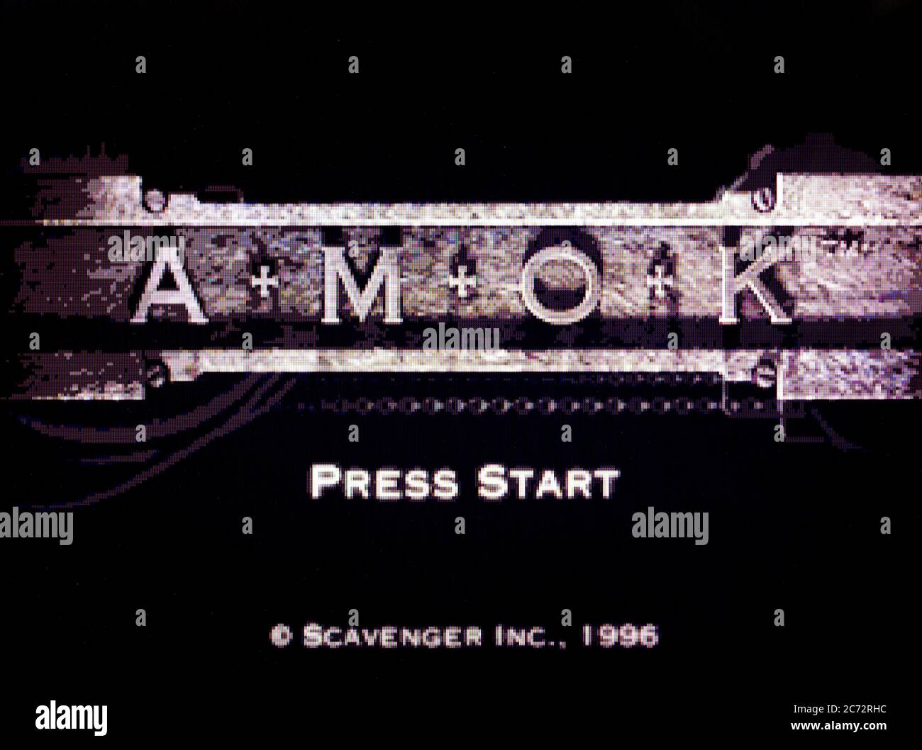 Amok - Sega Saturn Videogame - Editorial use only Stock Photo - Alamy
