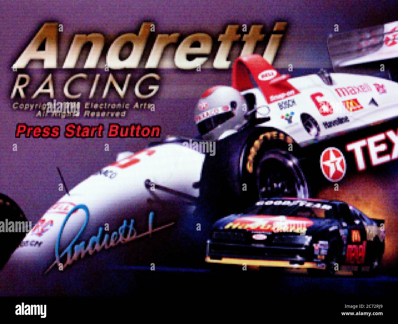 Andretti Racing - Sega Saturn Videogame - Editorial use only Stock Photo - Alamy