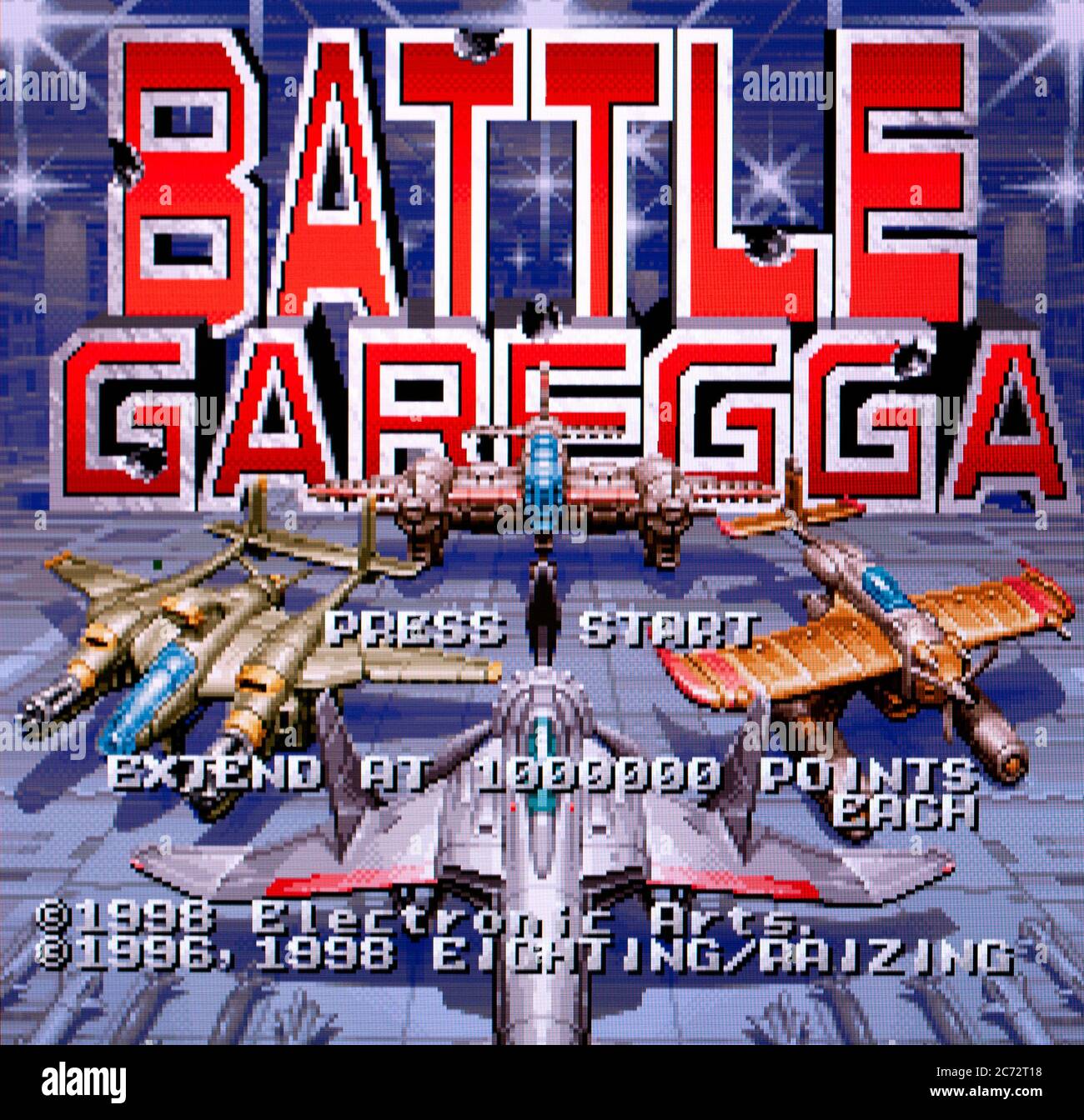 Battle Garegga - Sega Saturn Videogame - Editorial use only Stock Photo ...