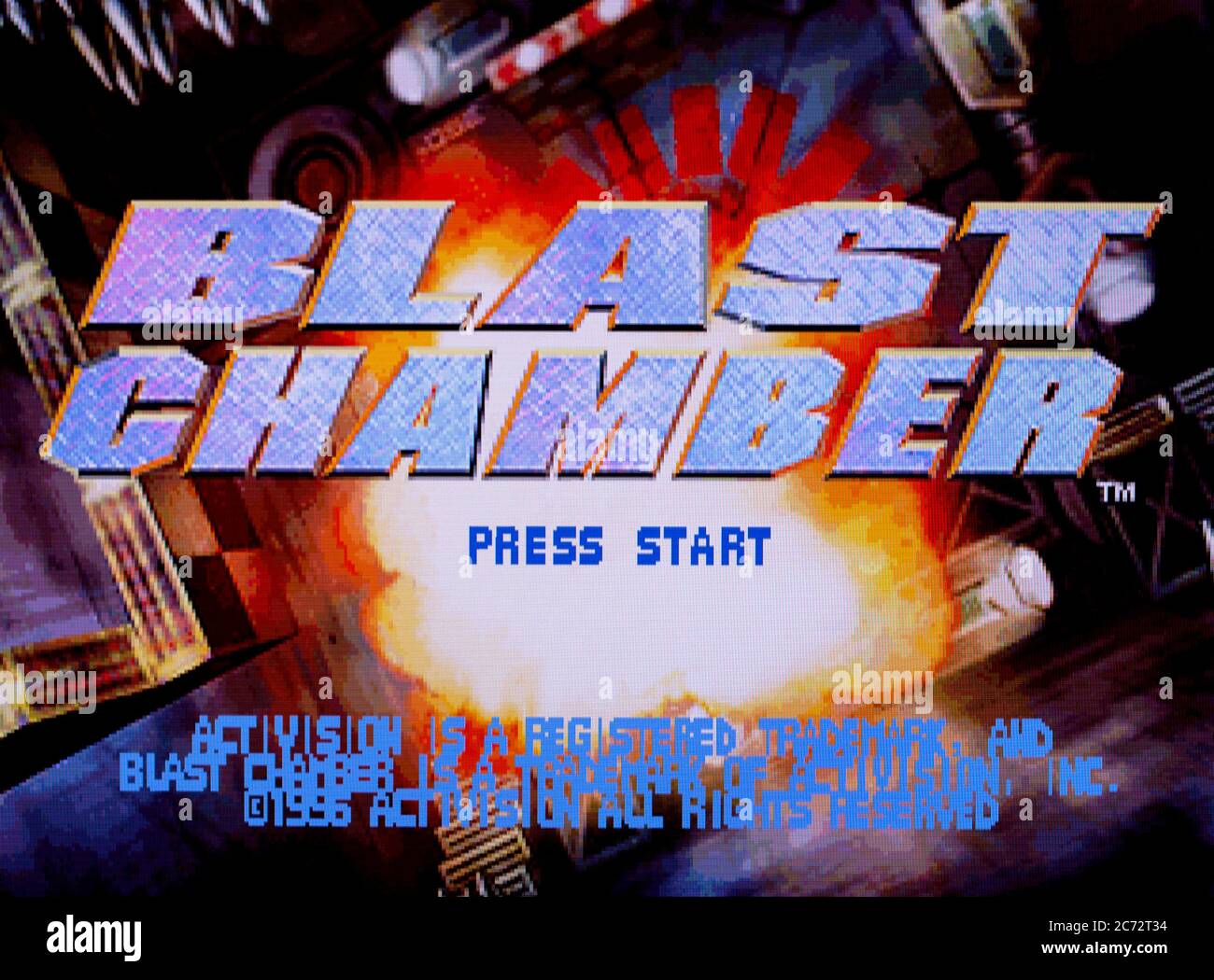 Blast Chamber - Sega Saturn Videogame - Editorial use only Stock Photo ...