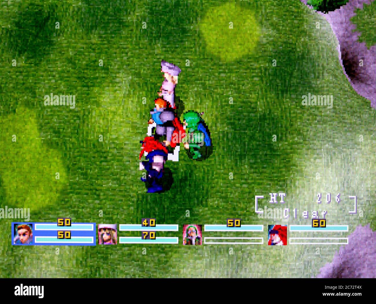 Blazing Heroes - Sega Saturn Videogame - Editorial use only Stock Photo ...