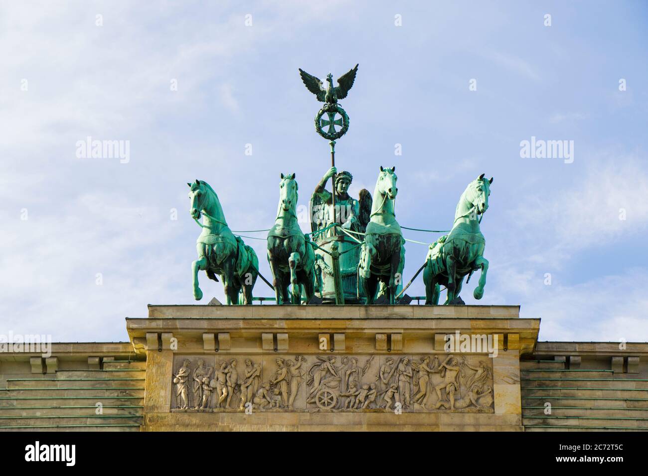 The Brandenburg Gate is an 18th-century neoclassical monument in Berlin ...
