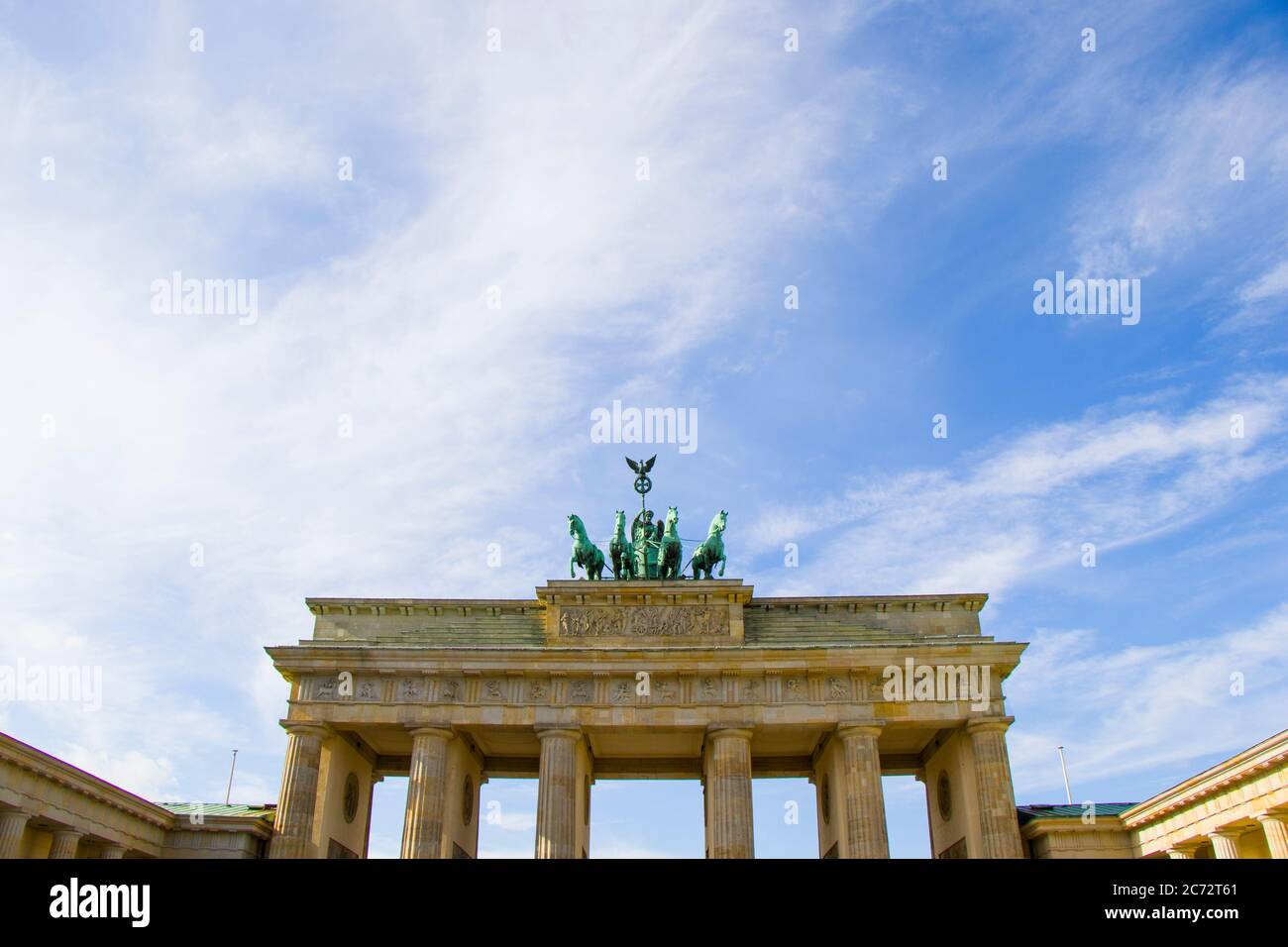 The Brandenburg Gate is an 18th-century neoclassical monument in Berlin ...