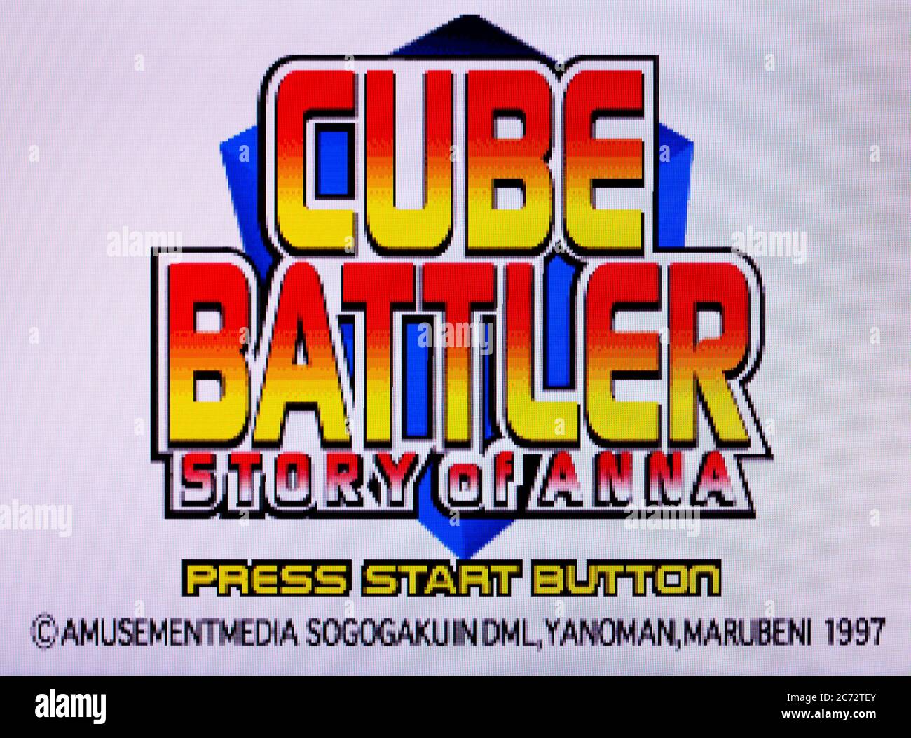 Cube Battler Story of Anna - Sega Saturn Videogame - Editorial use only ...