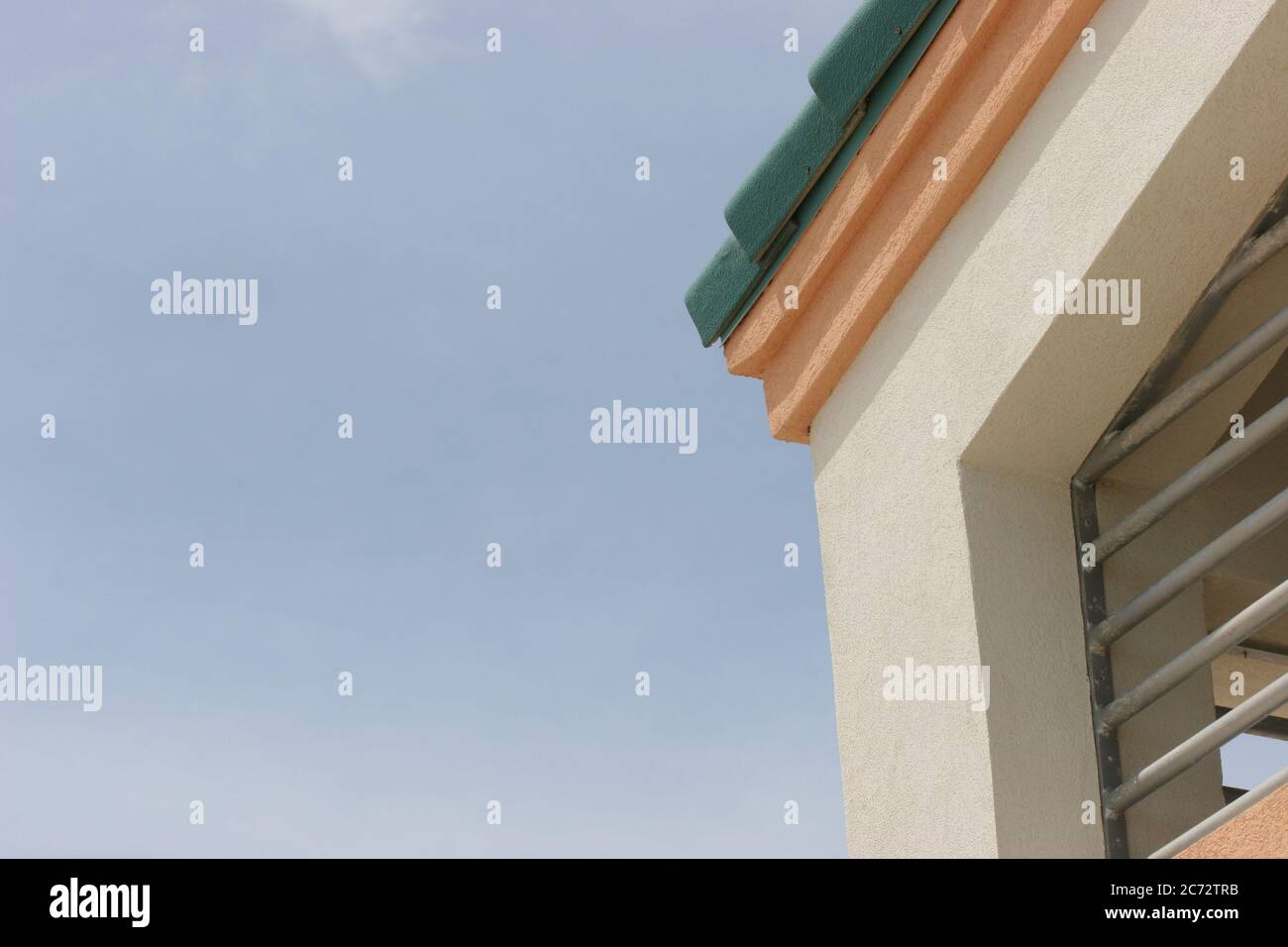 Building and roof angles and pattern construction. with tile design ...